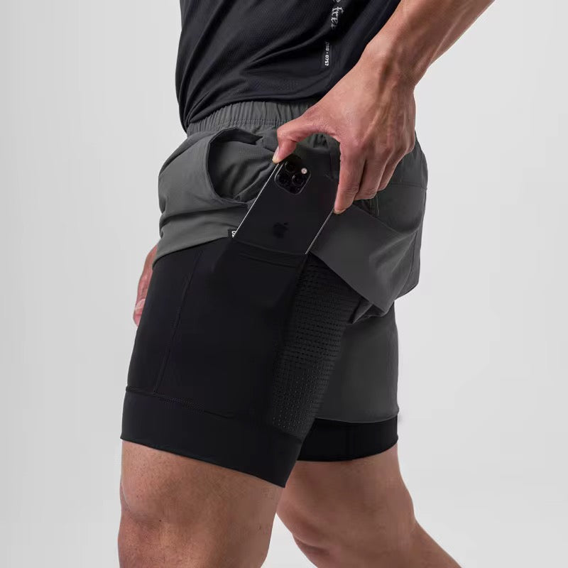 Short Deportivo con Beiker /Gris Oscuro K300 – KFco